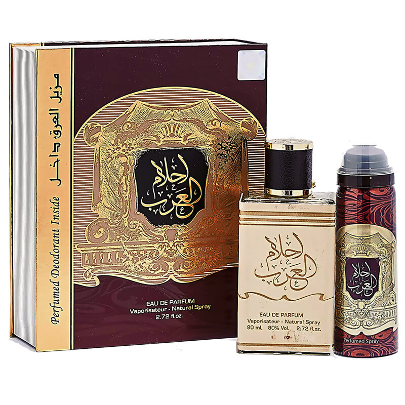 Ard Al Zaafaran Ahlam Al Arab 2pc Set 80ml EDP (Unisex) - PriceRiteMart