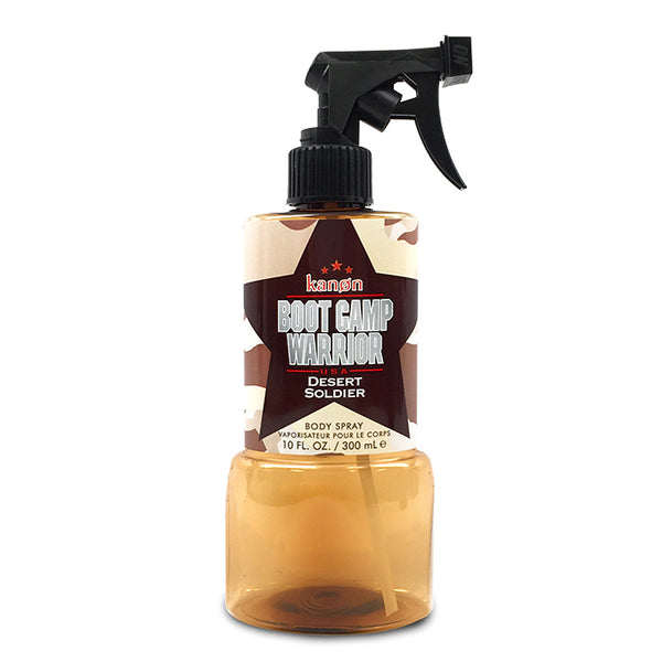 Kanon Boot Camp Warrior Desert Soldier Body Spray 300ml (M) - PriceRiteMart