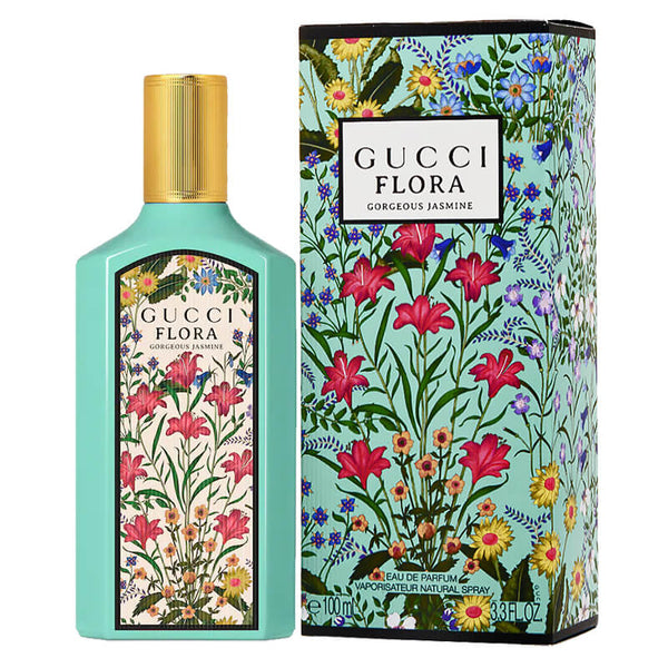 Gucci Flora Gorgeous Jasmine 100ml EDP (L) SP - PriceRiteMart