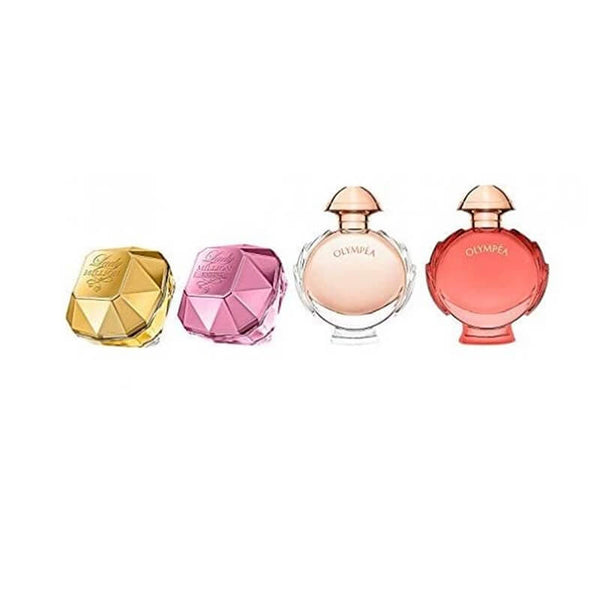Paco Rabanne Travel Retail Exclusives 4pc Mini Set EDP (L) - PriceRiteMart