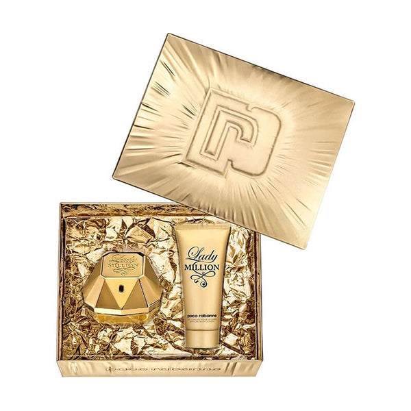 Paco Rabanne Lady Million 2pc Set 80ml EDP (L) - PriceRiteMart