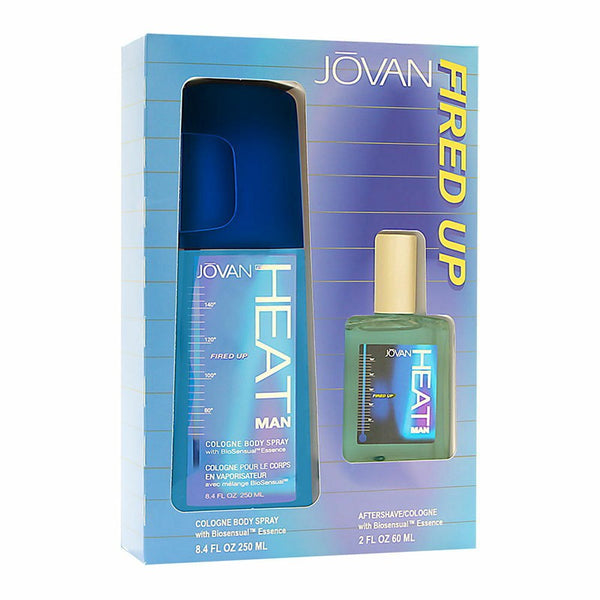 Jovan Heat Fired Up 2pc Set 250ml (M) - PriceRiteMart