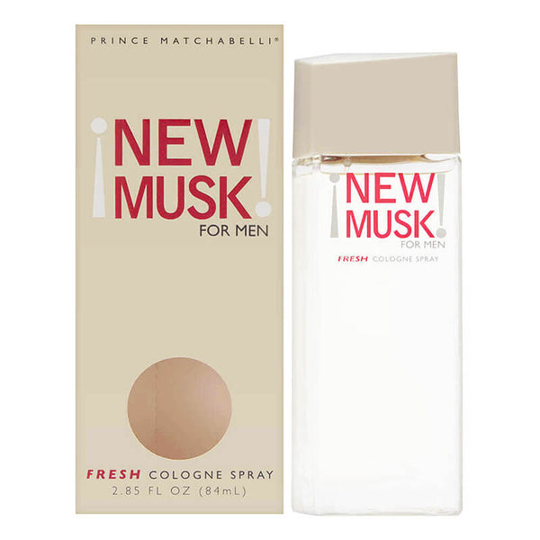 Prince Matchabelli New Musk For Men Fresh Cologne Spray 84ml (M ...